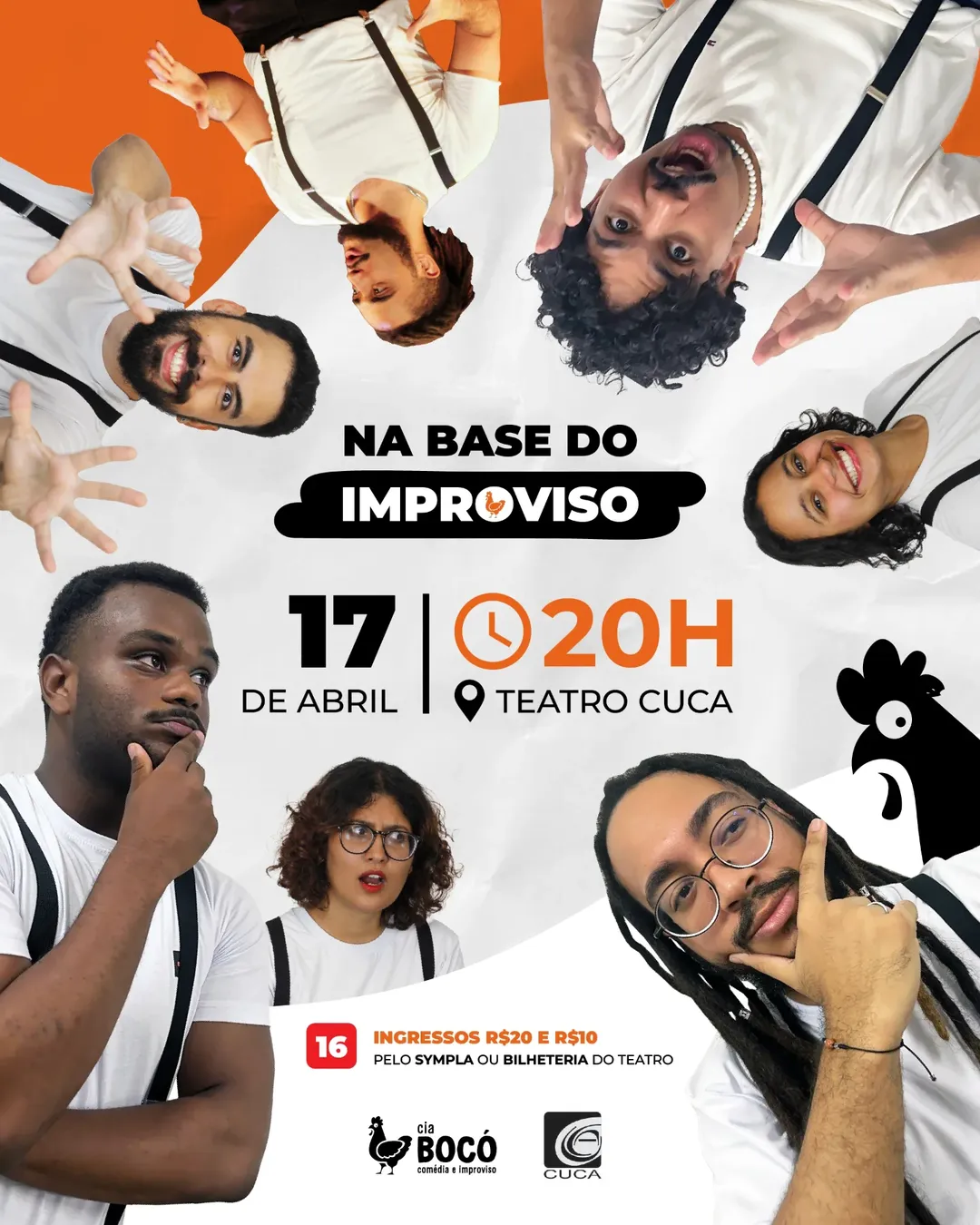Teatro do Cuca recebe nova apresentação do espetáculo de humor “Na Base ...